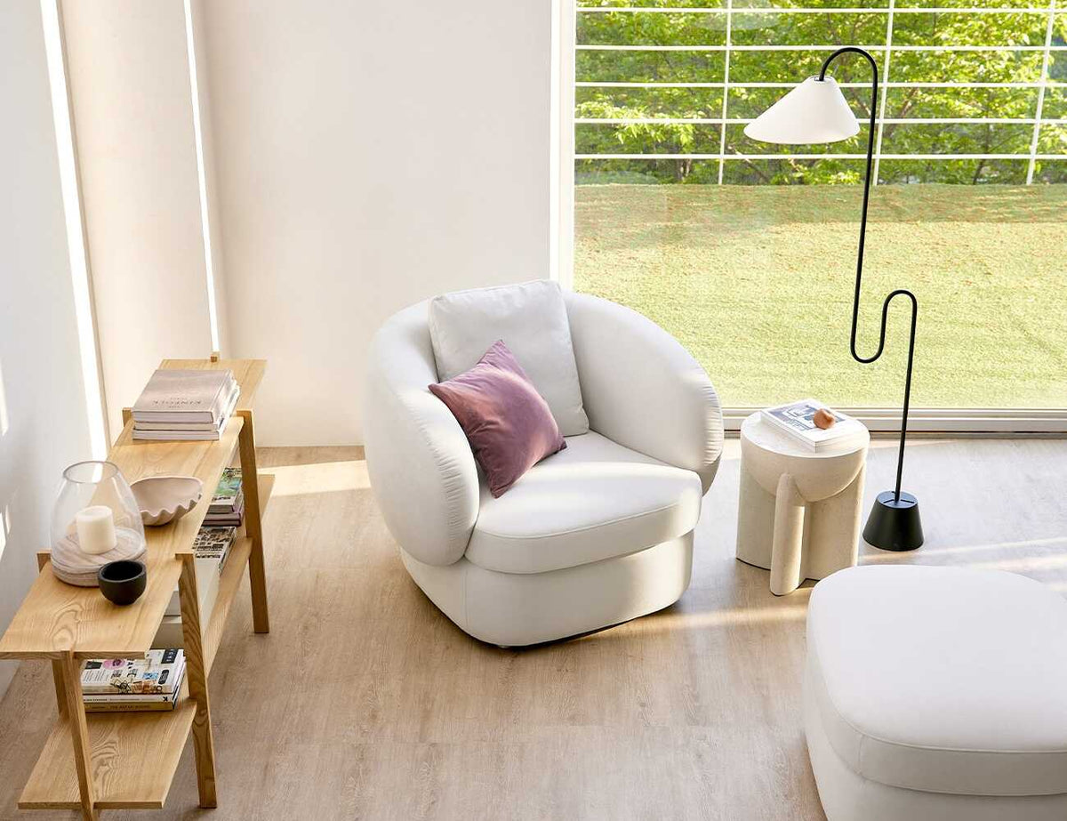 Sofa đơn nỉ hiện đại và thanh lịch PURIO – KALIX